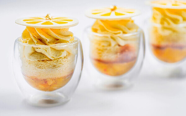 Unique Desserts in Glass